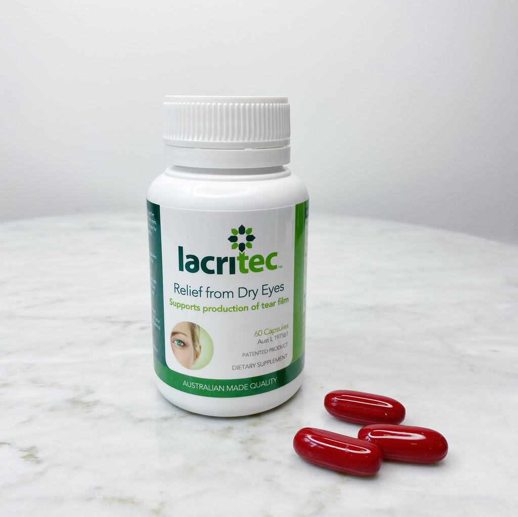 Lacrima Dry Eye Softgel Supplement - 60 Softgels Oz 3 Nutritional ...